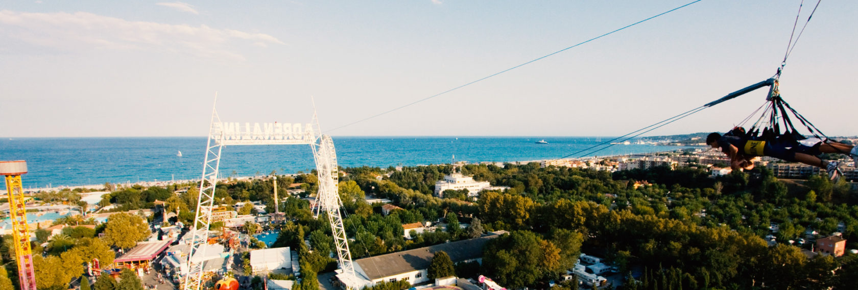 L'adrénaline, la balançoire géante à 60m I Parc Antibes Land